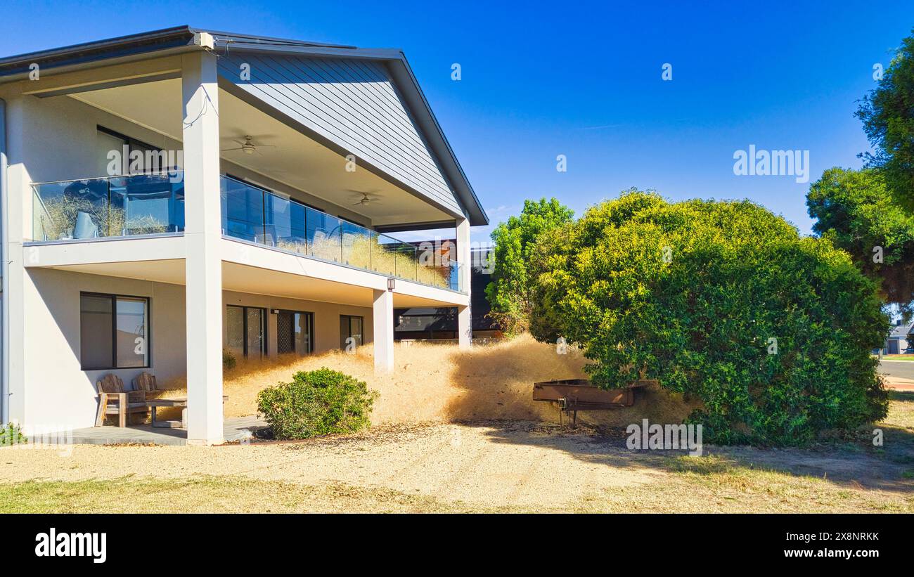 Yarrawonga, Victoria, Australia - 15 February 2024: Australian home ...