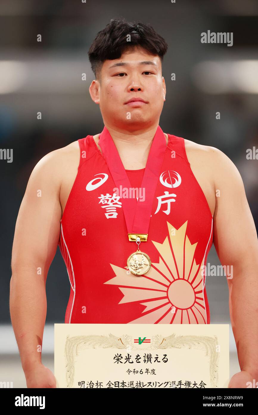 Tokyo, Japan. 25th May, 2024. Yuta Nara Wrestling : Meiji Cup All Japan ...