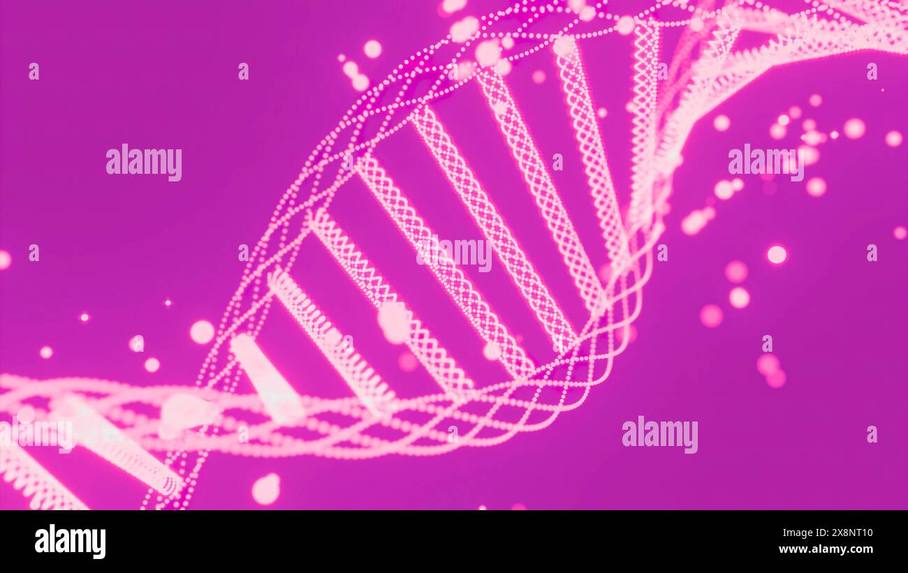 Dna helix consists of spirals. Design. Beautiful dna helix structure ...