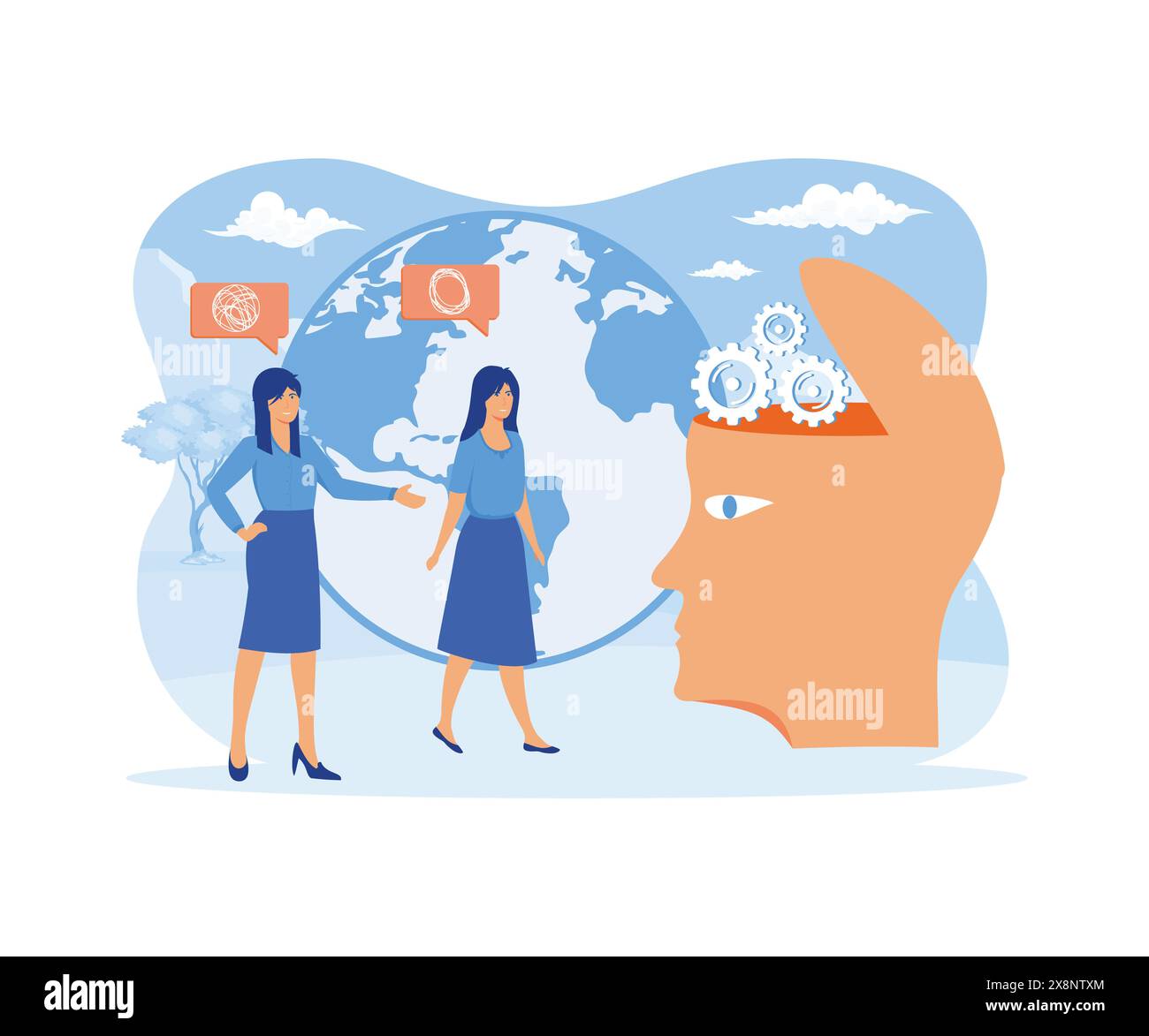 Without borders Stock Vector Images - Alamy