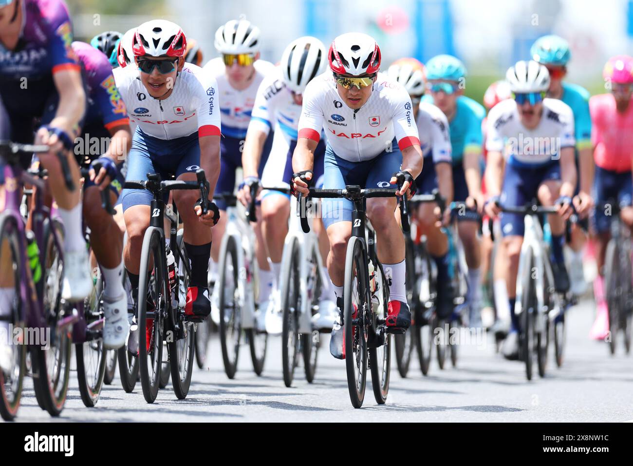 Tokyo, Japan. 26th May, 2024. (L-R) Shunsuke Imamura, Kazushige Kuboki ...