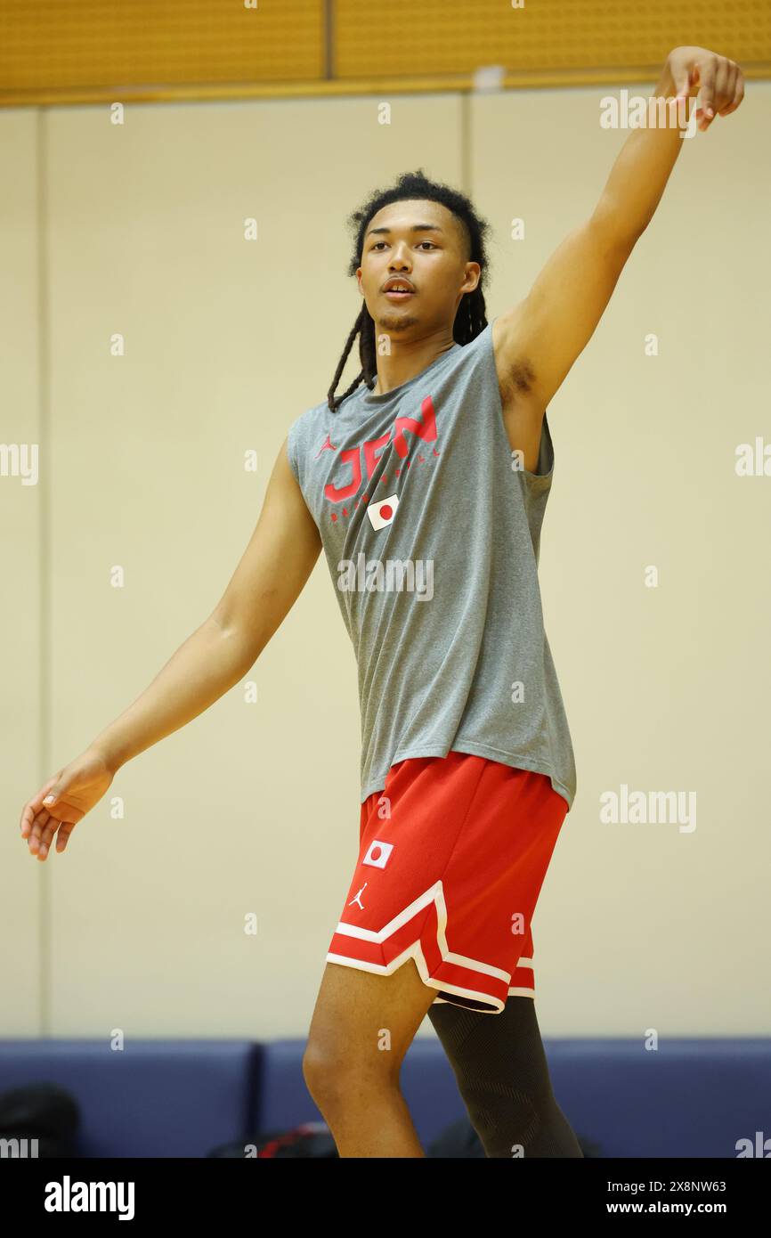 Tokyo, Japan. 24th May, 2024. Akira Jacobs (JPN) Basketball : Japan Men ...