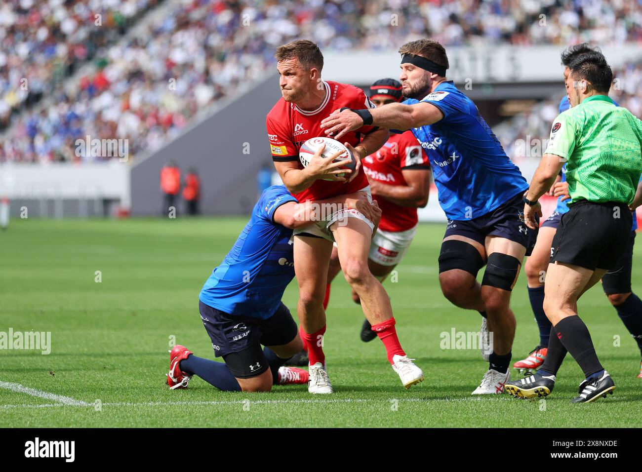 Tokyo, Japan. 26th May, 2024. Michael Collins (Brave Lupus) Rugby ...