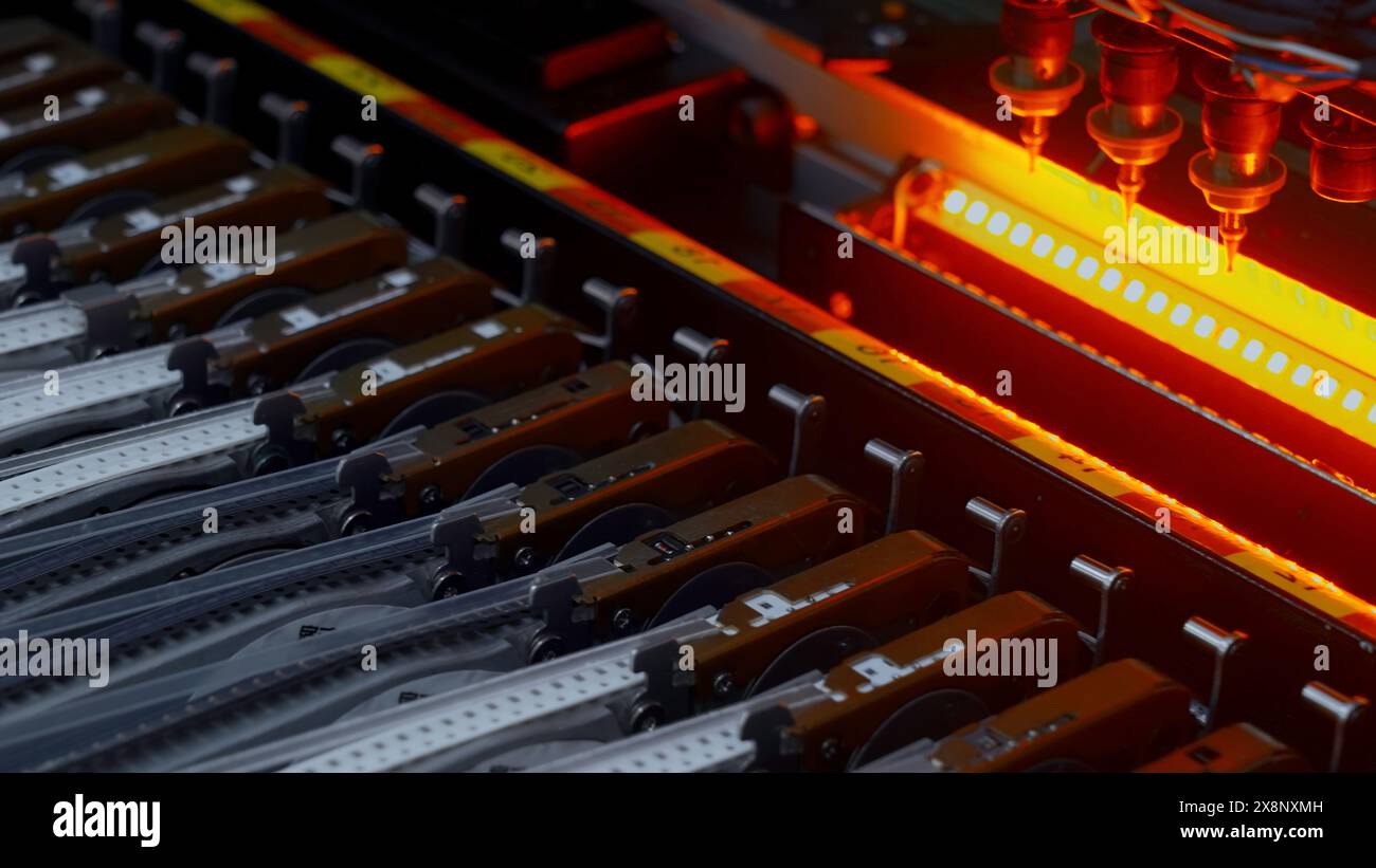 High speed machine for pick and test electronic chips. Creative ...