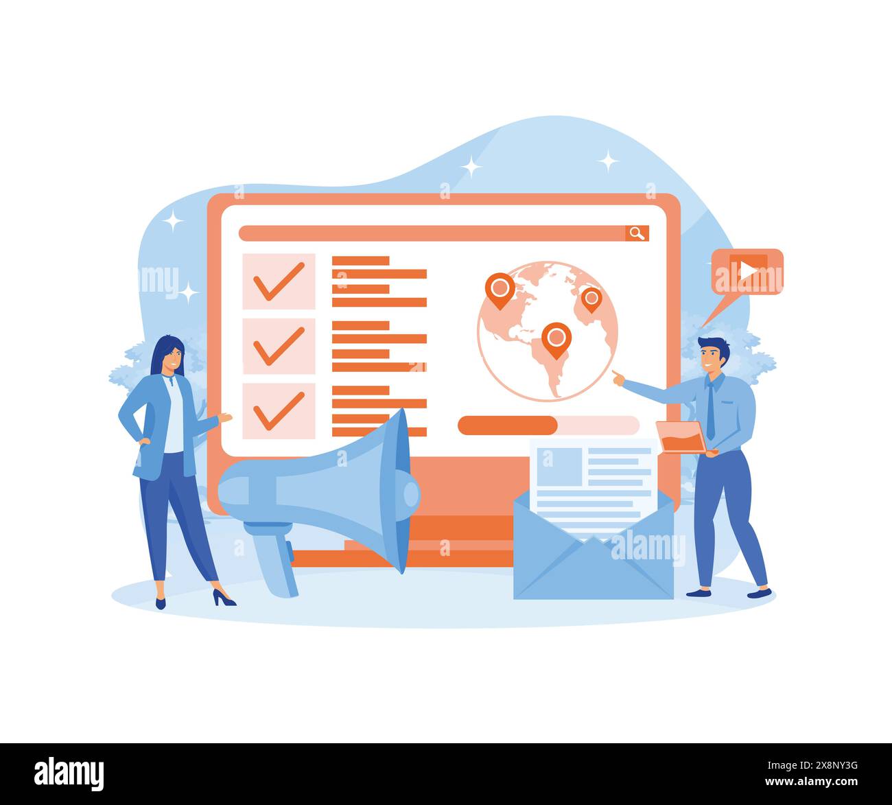 Public relations executive Cut Out Stock Images & Pictures - Alamy