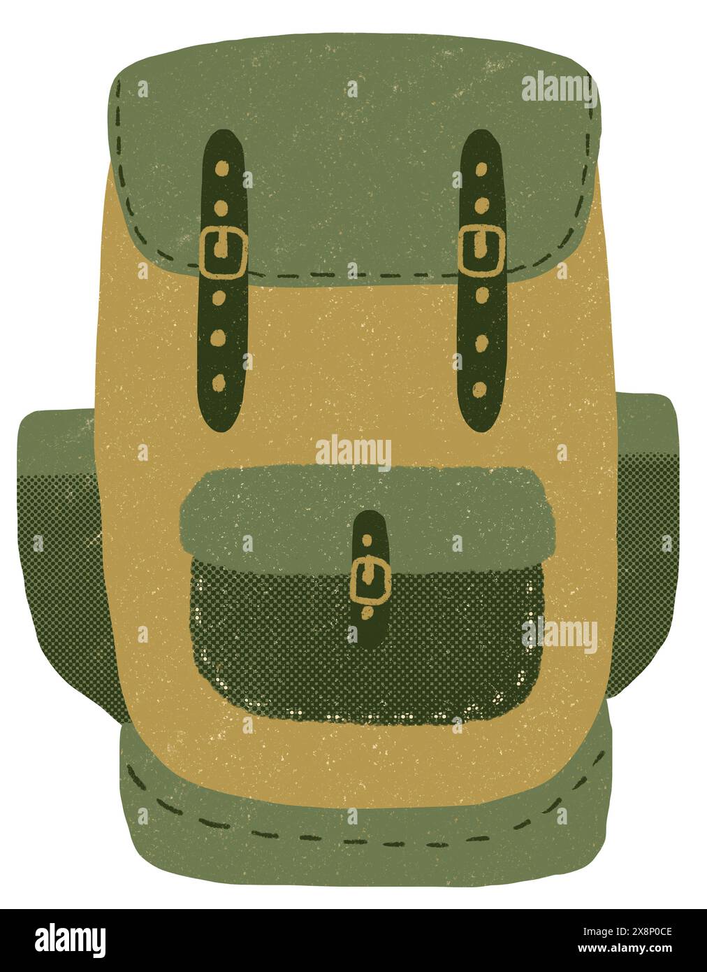 Cartoon backpack hi-res stock photography and images - Alamy