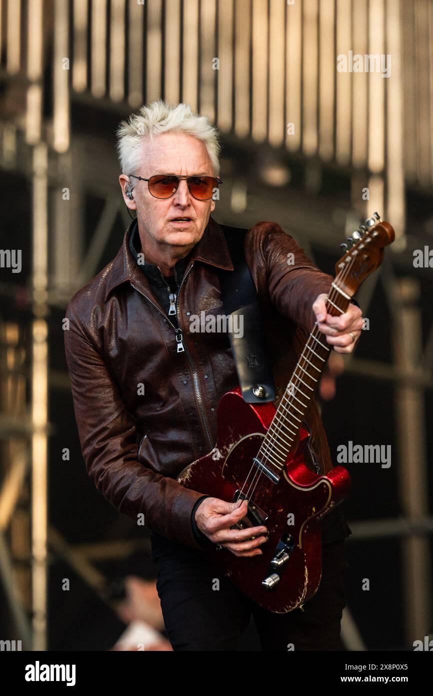 Napa, USA. 25th May, 2024. Mike McCready of Pearl Jam performs during ...