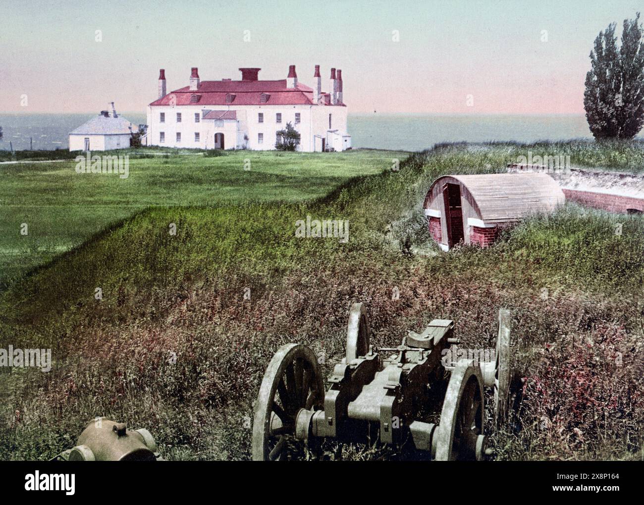 Old Fort Niagara, circa 1900 Stock Photo - Alamy