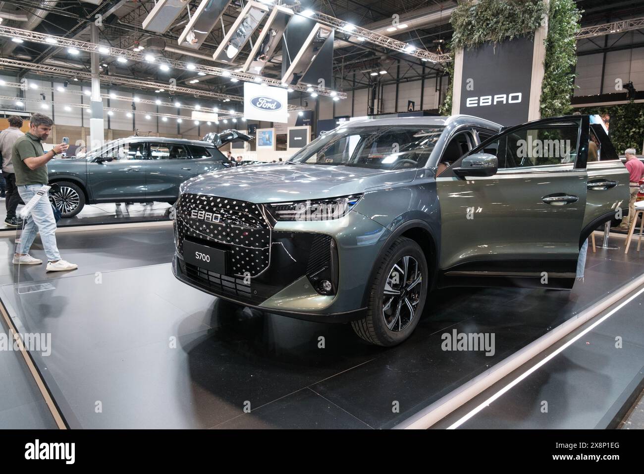Madrid, Spain. 26th May, 2024. Car is exhibited at the Madrid Car ...