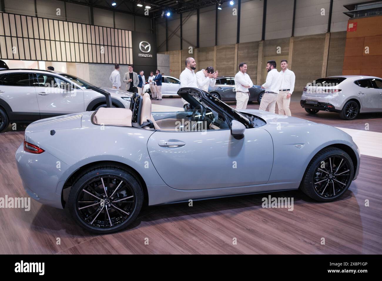 Madrid, Spain. 26th May, 2024. Car is exhibited at the Madrid Car ...