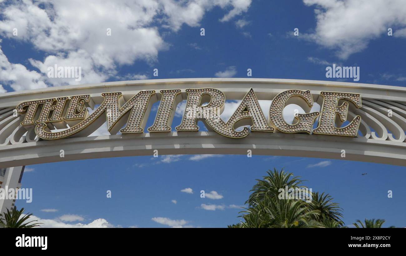 Las Vegas, Nevada, USA 15th May 2024 The Mirage Hotel & Casino at 3400 ...