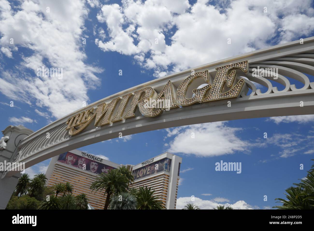 Las Vegas, Nevada, USA 15th May 2024 The Mirage Hotel & Casino at 3400 ...