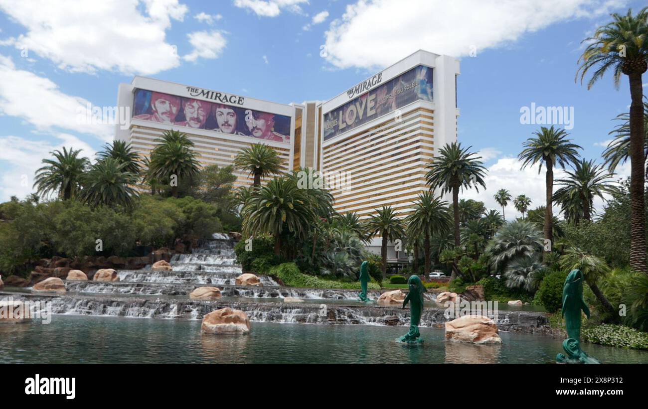 Las Vegas, Nevada, USA 15th May 2024 The Mirage Hotel & Casino at 3400 ...