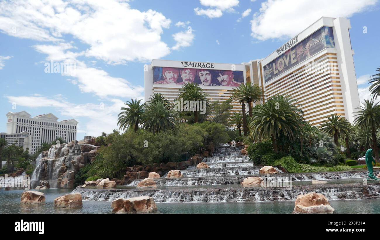 Las Vegas, Nevada, USA 15th May 2024 The Mirage Hotel & Casino at 3400 ...