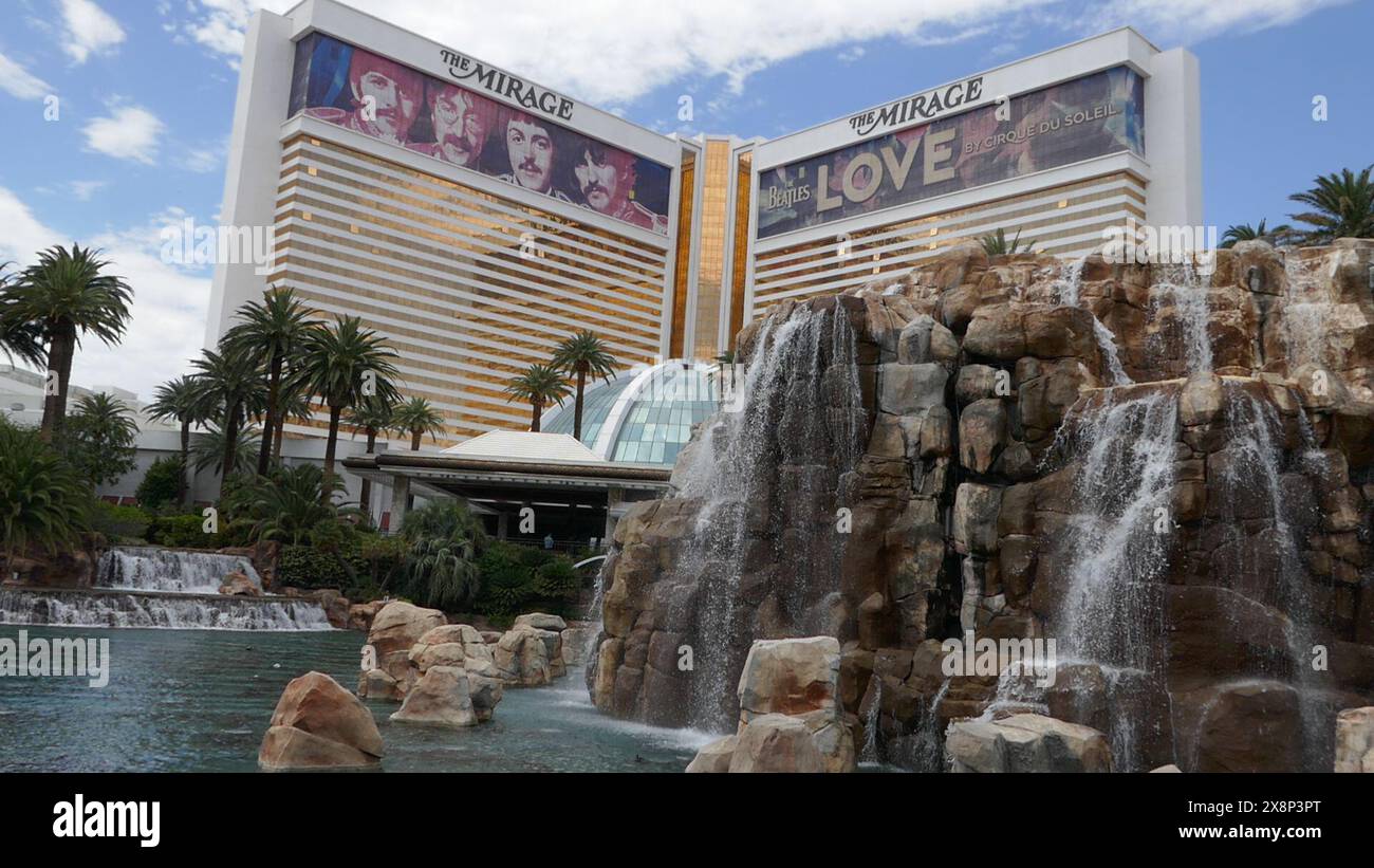 Las Vegas, Nevada, USA 15th May 2024 The Mirage Hotel & Casino at 3400 ...