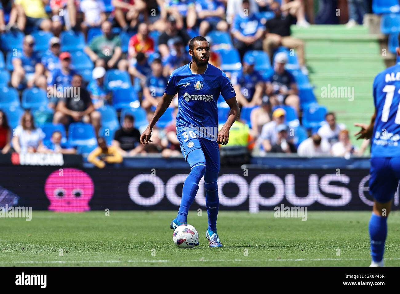 Getafe, Spain. 26th May, 2024. Nabil Aberdin (Getafe) Football/Soccer ...