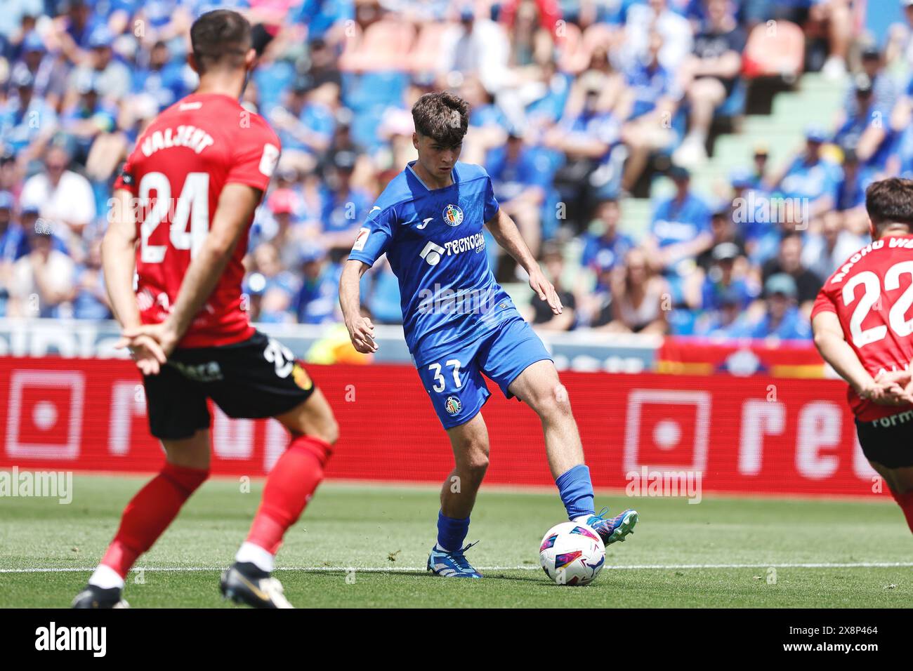 Getafe, Spain. 26th May, 2024. Alberto Alcantara (Getafe) Football ...