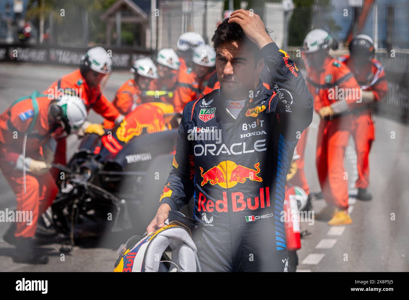 Monaco, Monaco. 26th May, 2024. Oracle Red Bull Racing's Mexican driver ...