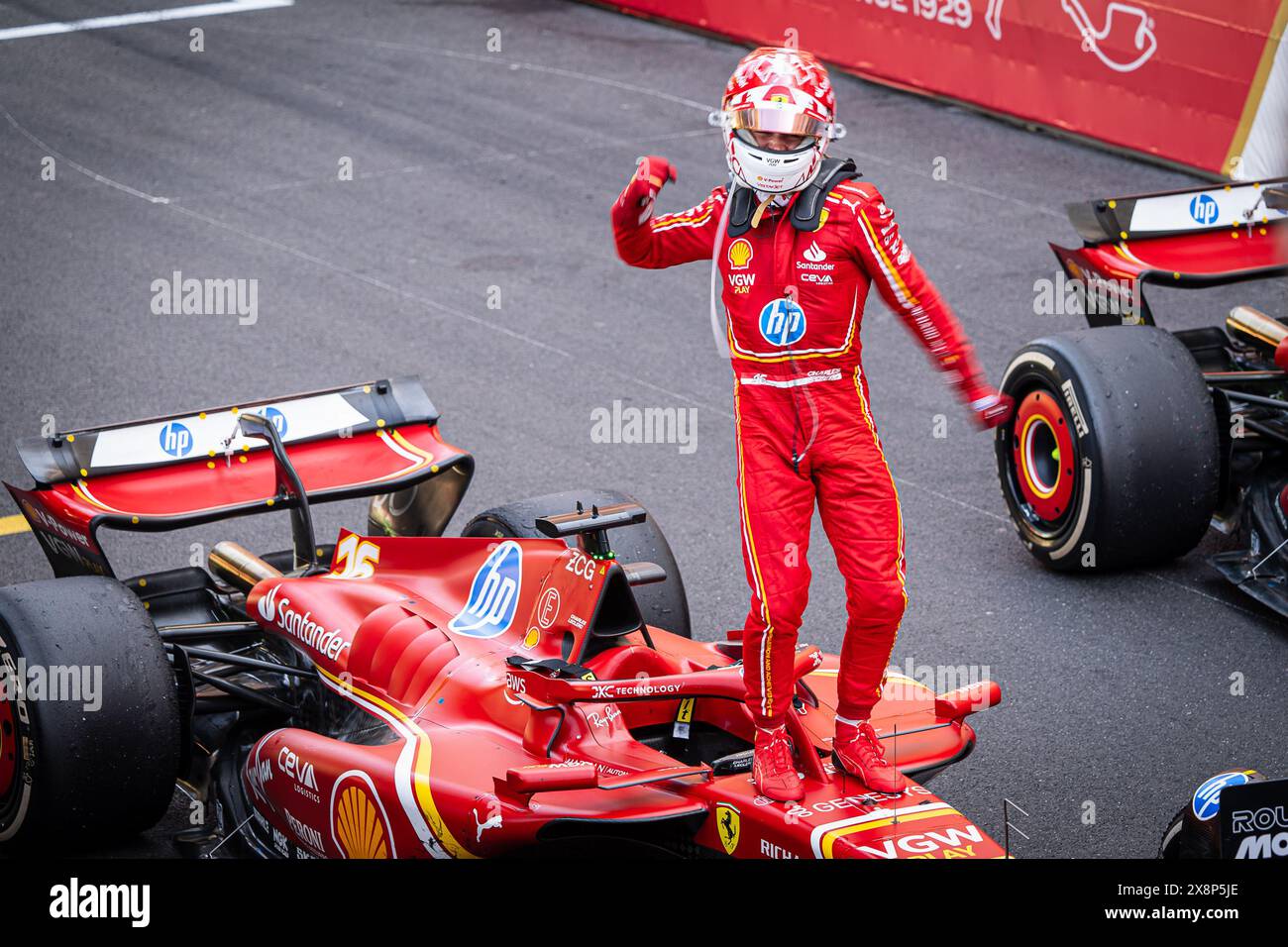Monaco, Monaco. 26th May, 2024. Scuderia Ferrari's Monegasque driver ...