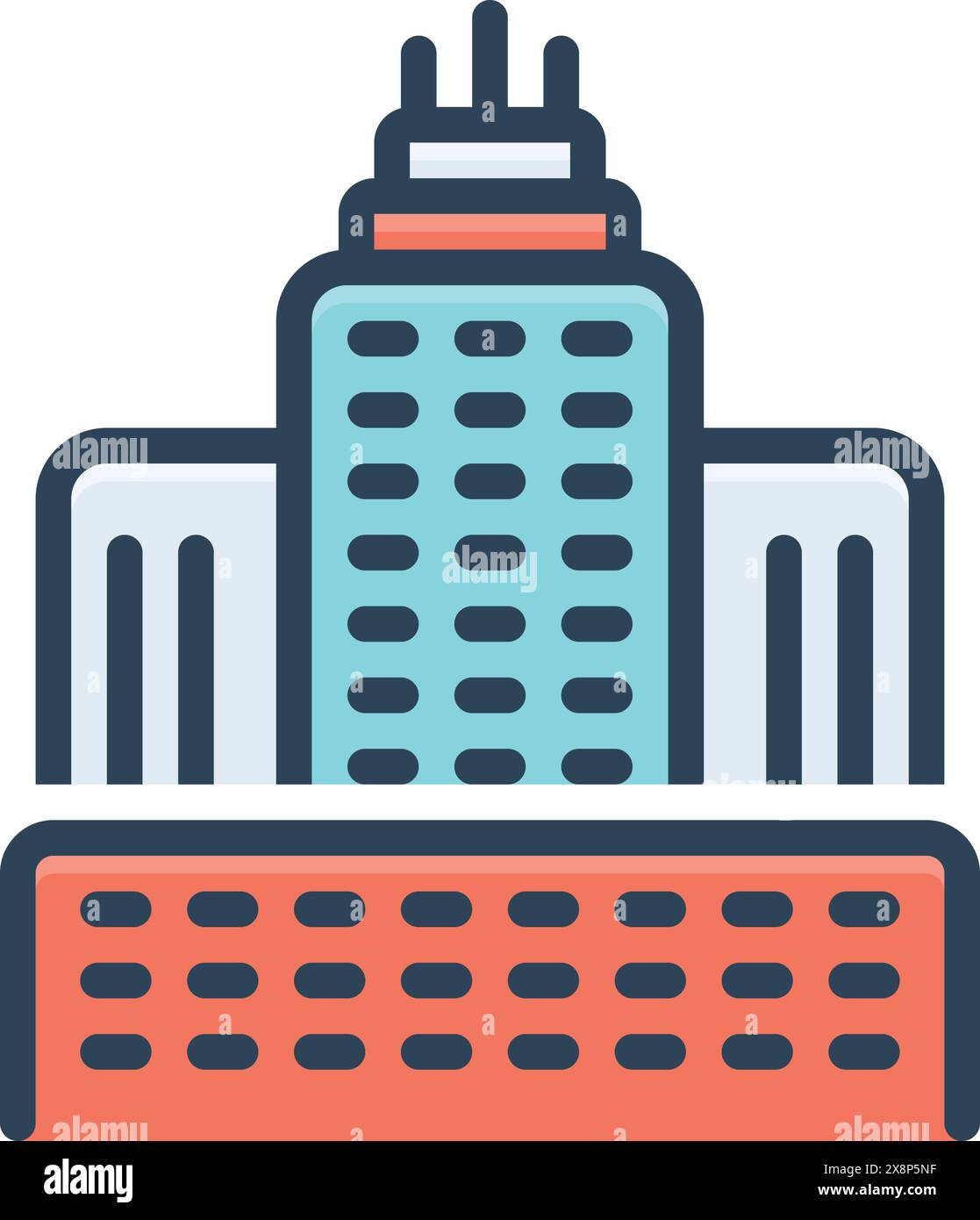 Icon for urban buildings towers ,architect Stock Vector Image & Art - Alamy