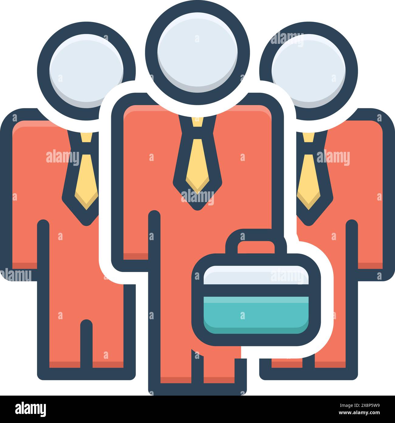 Team gathering Stock Vector Images - Alamy
