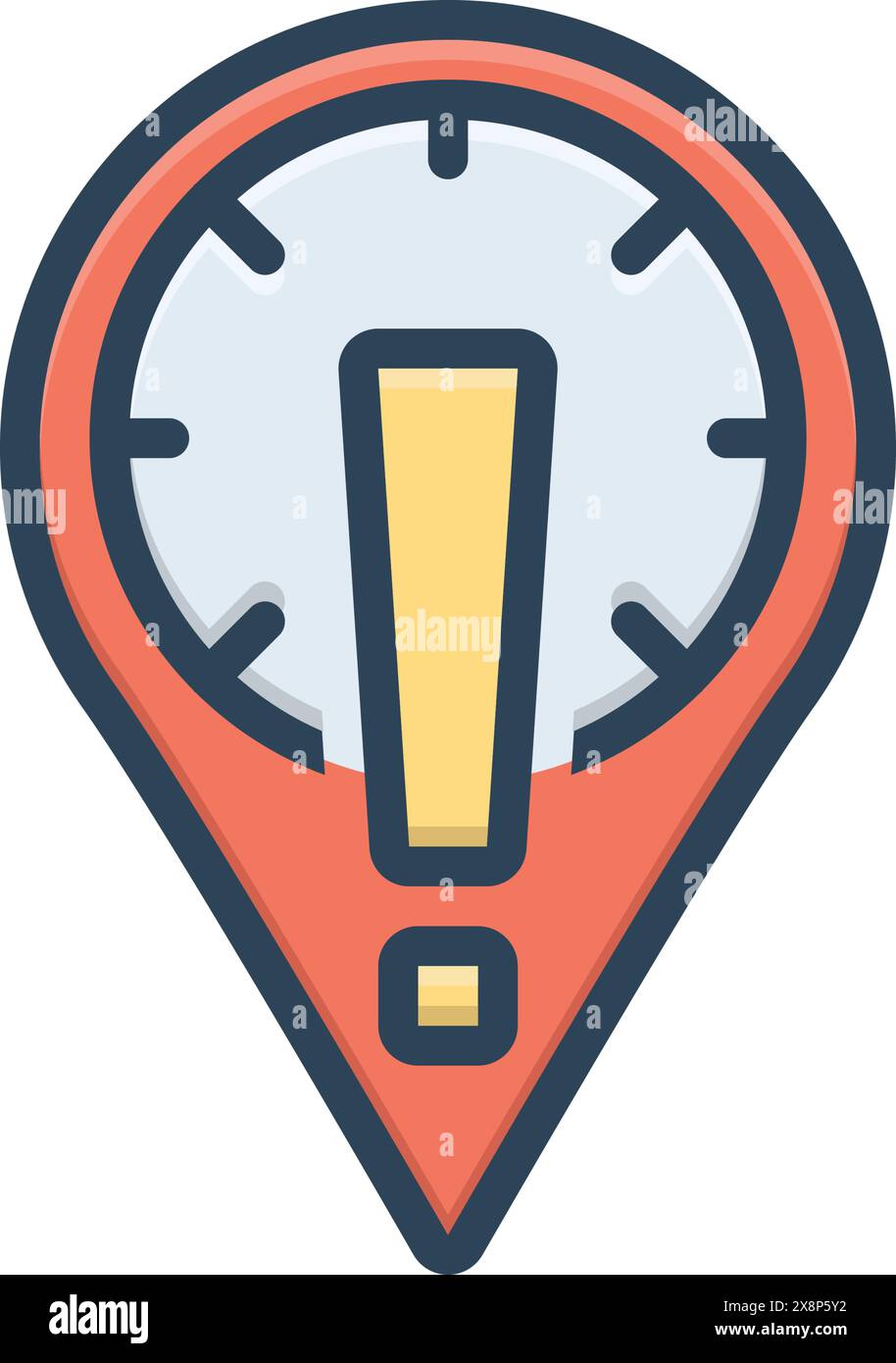 Information placeholder with exclamation sign hi-res stock photography ...