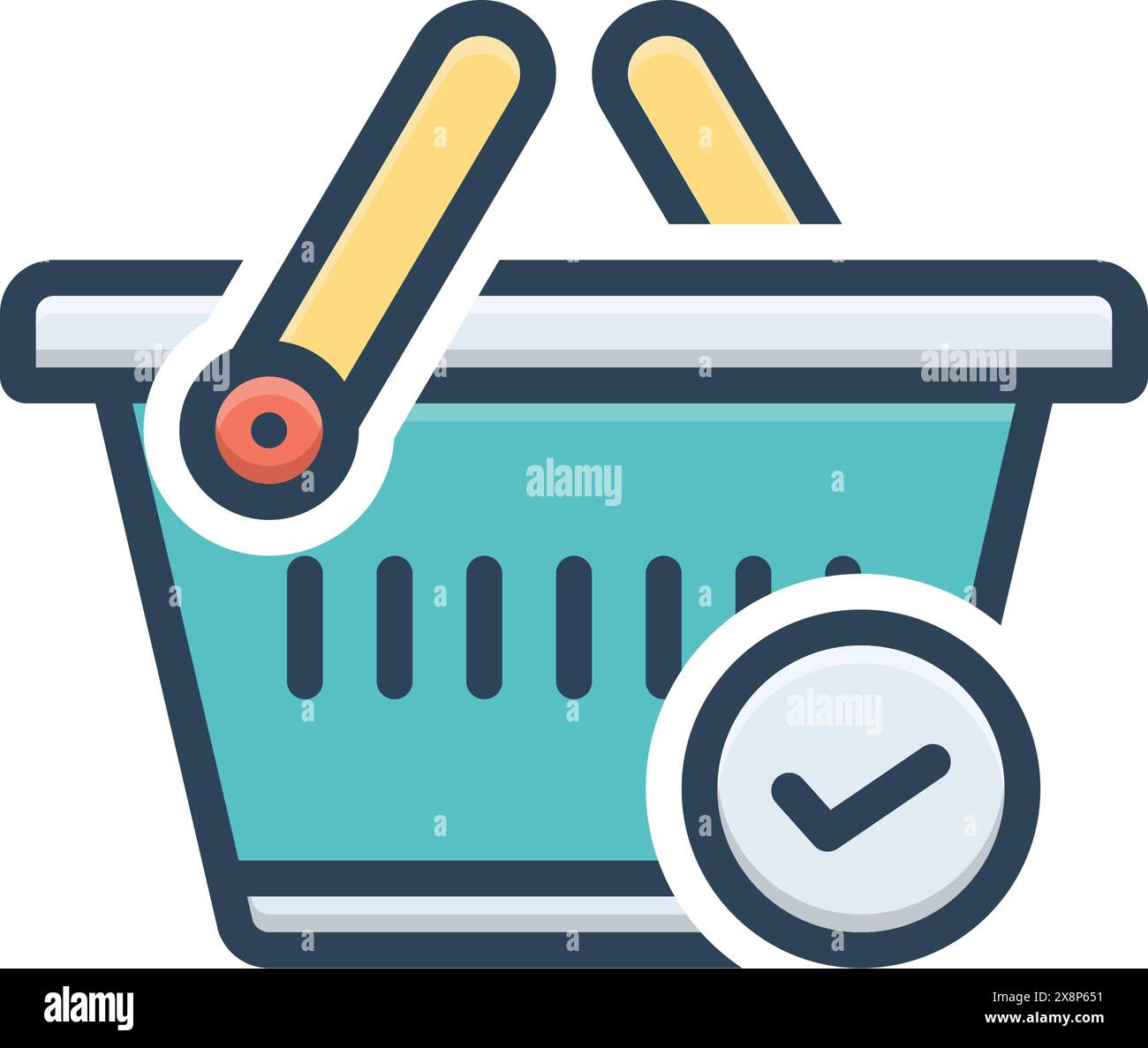 Icon for checked,merchandise Stock Vector Image & Art - Alamy