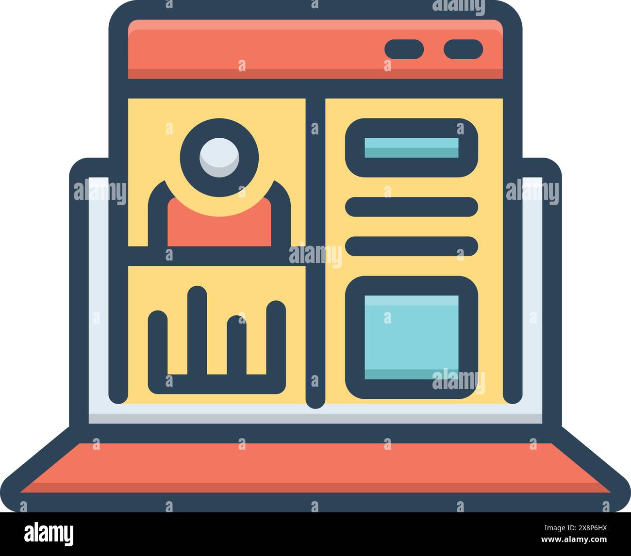 Icon for admin panel,admin,panel Stock Vector Image & Art - Alamy