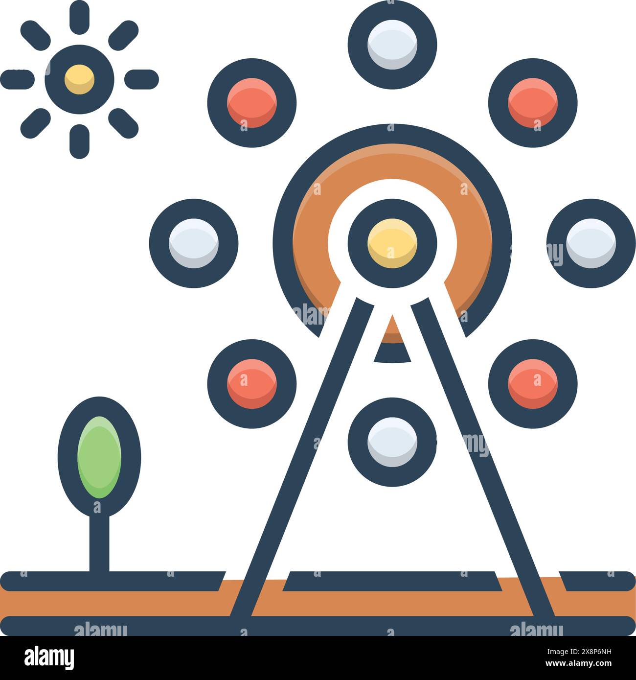 Fair area Stock Vector Images - Alamy