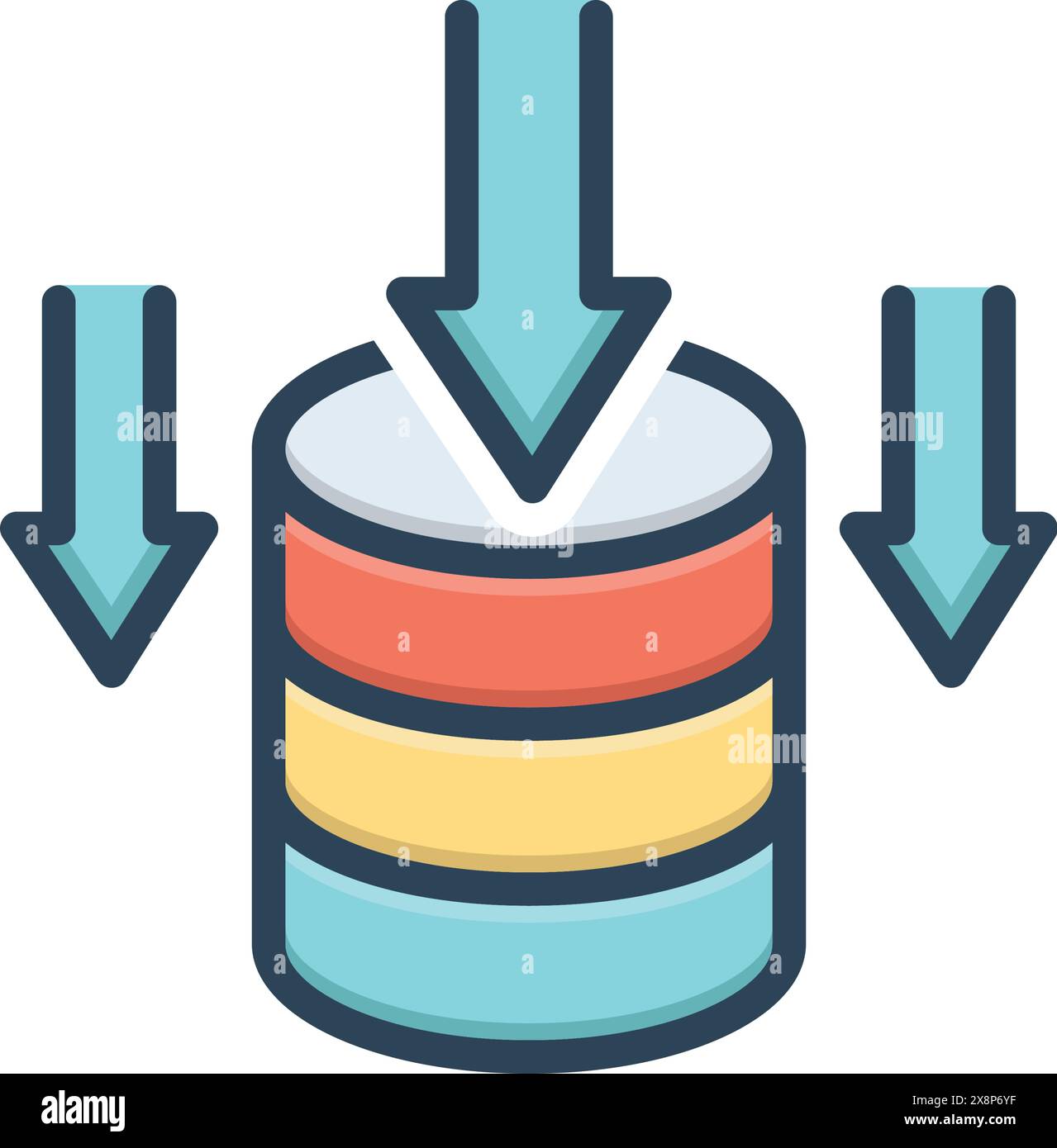 Icon for data storage,stock Stock Vector Image & Art - Alamy