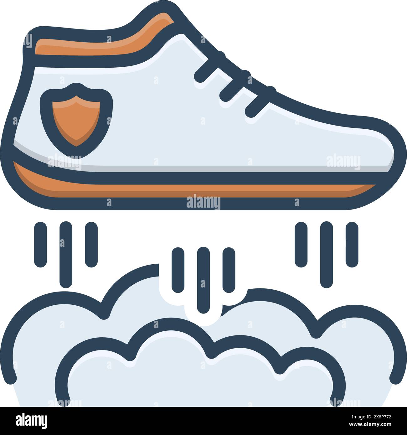 Icon for flying shoes,flying,racing Stock Vector Image & Art - Alamy