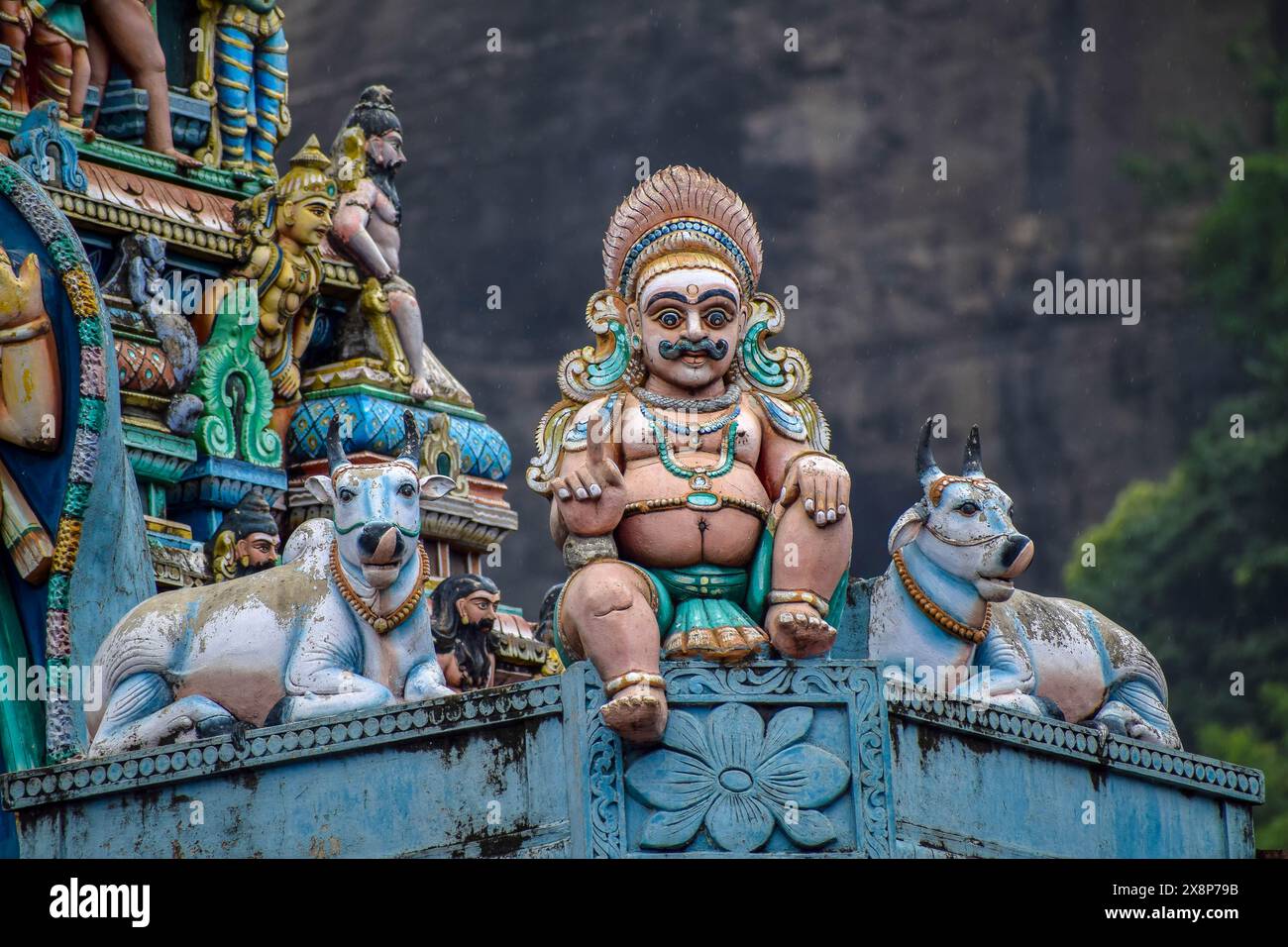 Ganesha god hindu temple statue Stock Photo - Alamy