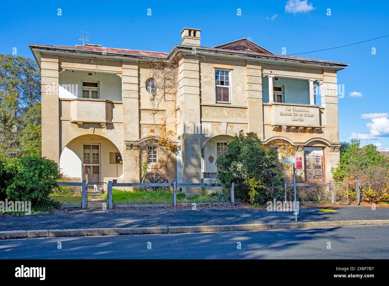 Two storey bank building and manager's residence of the o[d Commercial ...