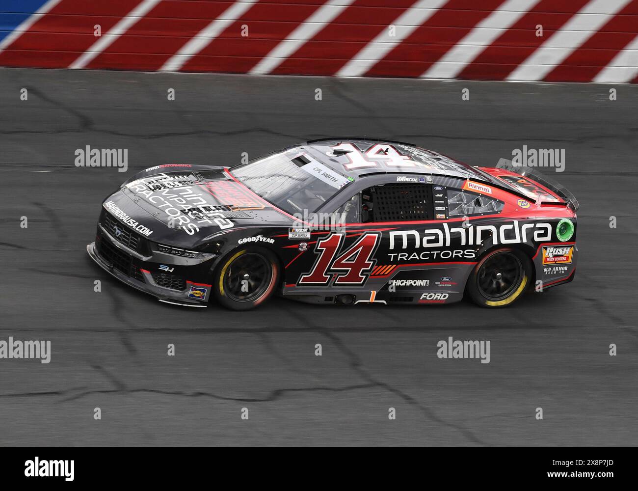 CHARLOTTE, NC - MAY 26: Chase Briscoe (#14 Stewart Haas Racing Mahindra ...