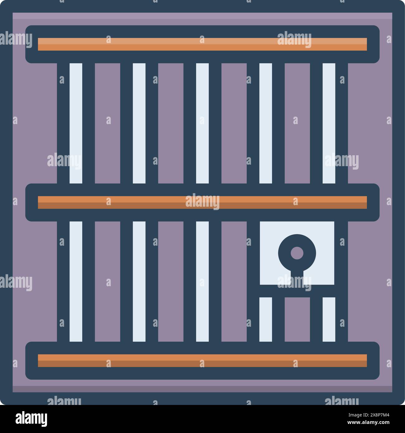Icon for jail,imprisonment Stock Vector Image & Art - Alamy