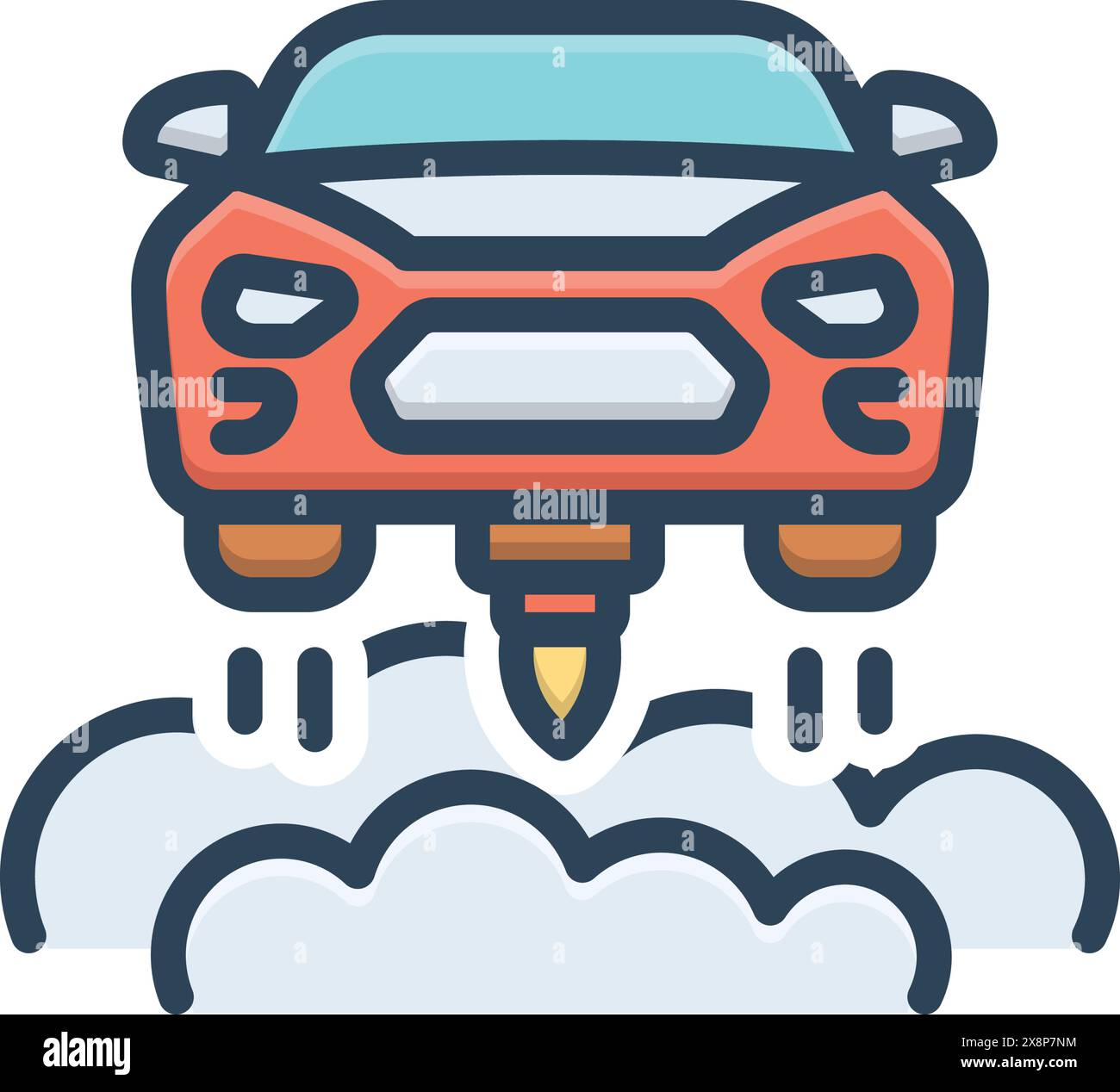 Icon for flying car,hover Stock Vector Image & Art - Alamy