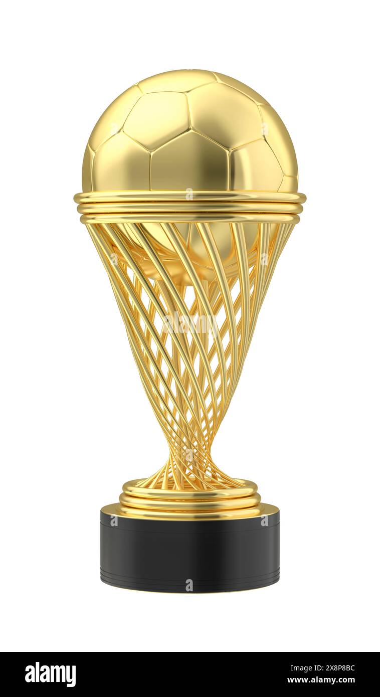 Soccer trophy cup Cut Out Stock Images & Pictures - Alamy
