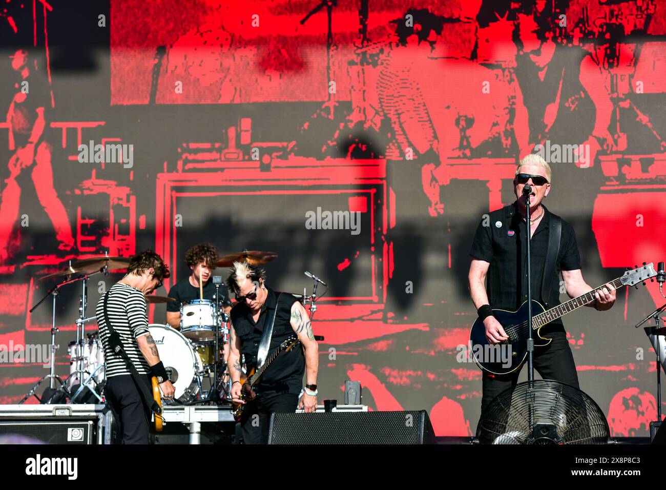 Napa, California, USA. 26th May, 2024. The Offspring performing on ...