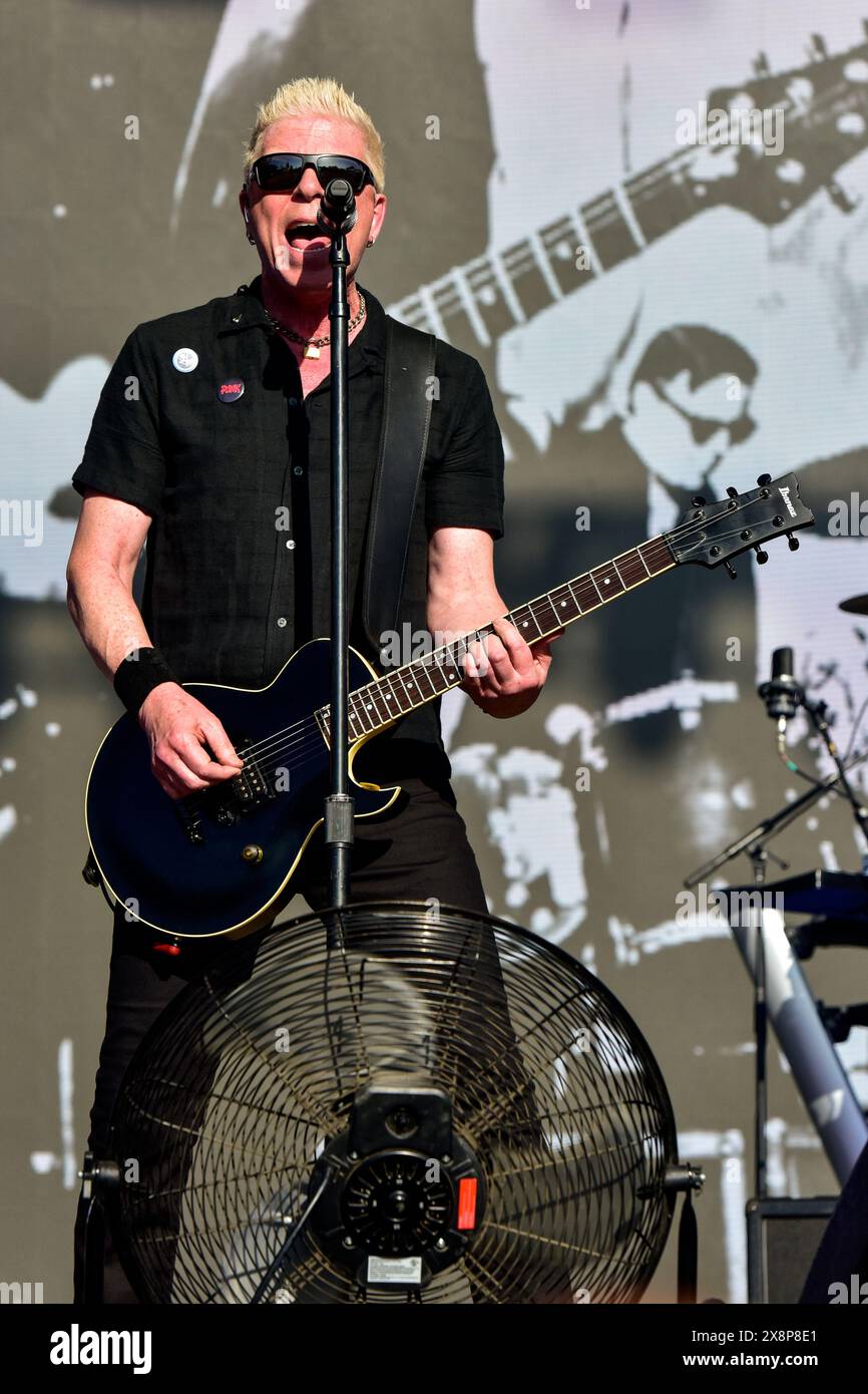 Napa, California, USA. 26th May, 2024. The Offspring performing on ...
