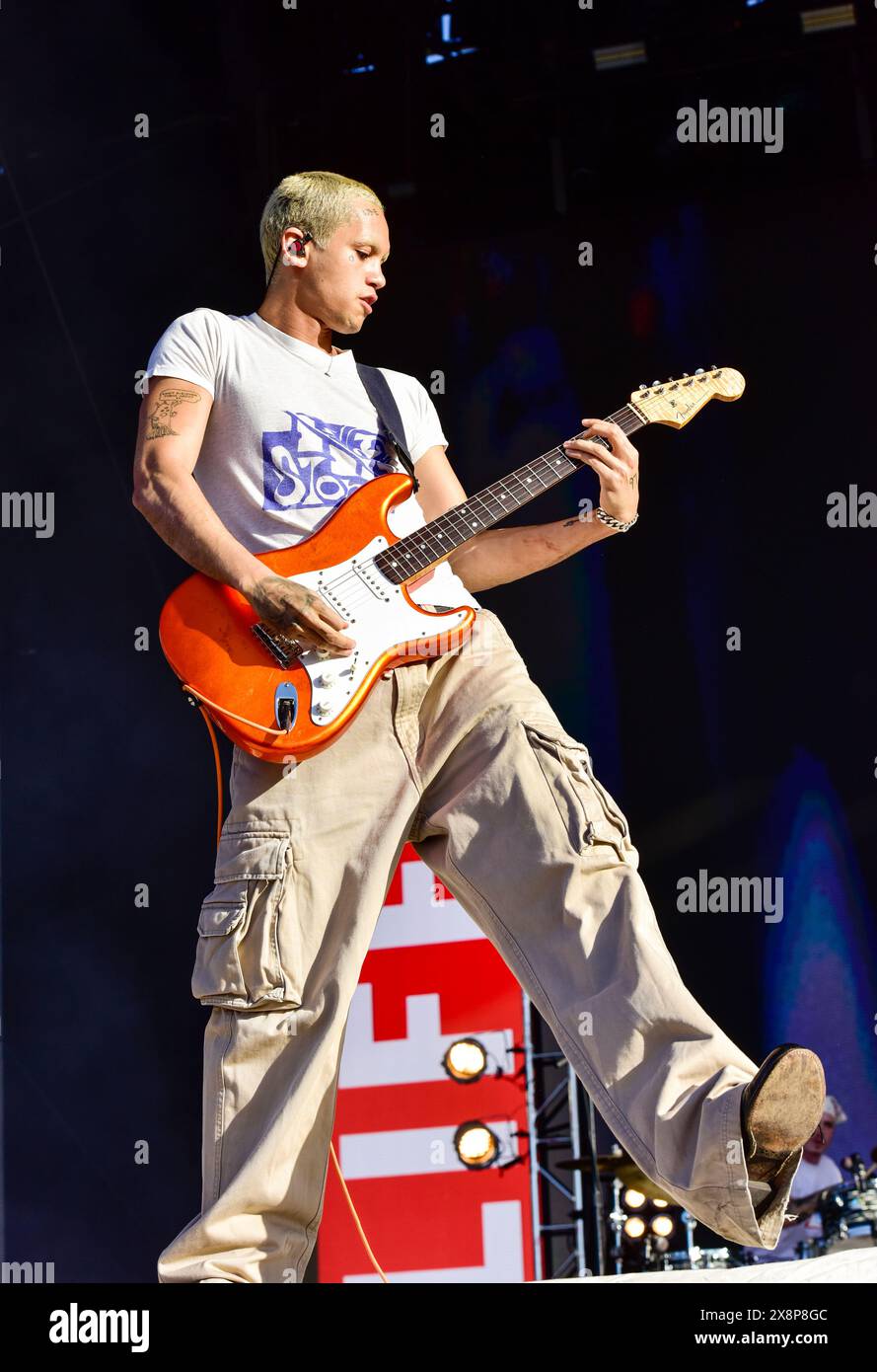 Napa, California, USA. 26th May, 2024. Dominic Fike performing on stage ...