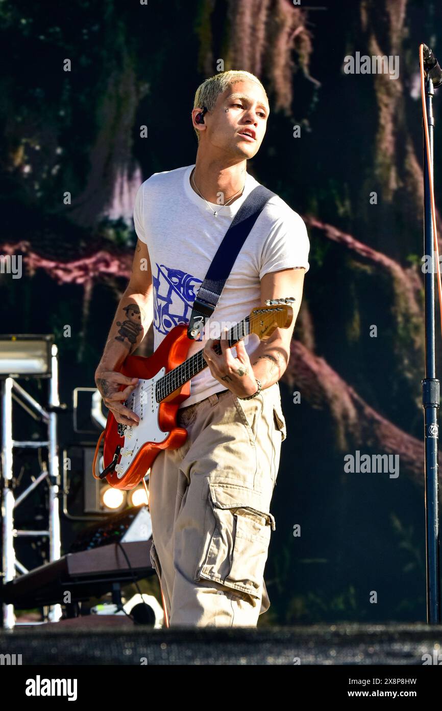 Napa, California, USA. 26th May, 2024. Dominic Fike performing on stage ...