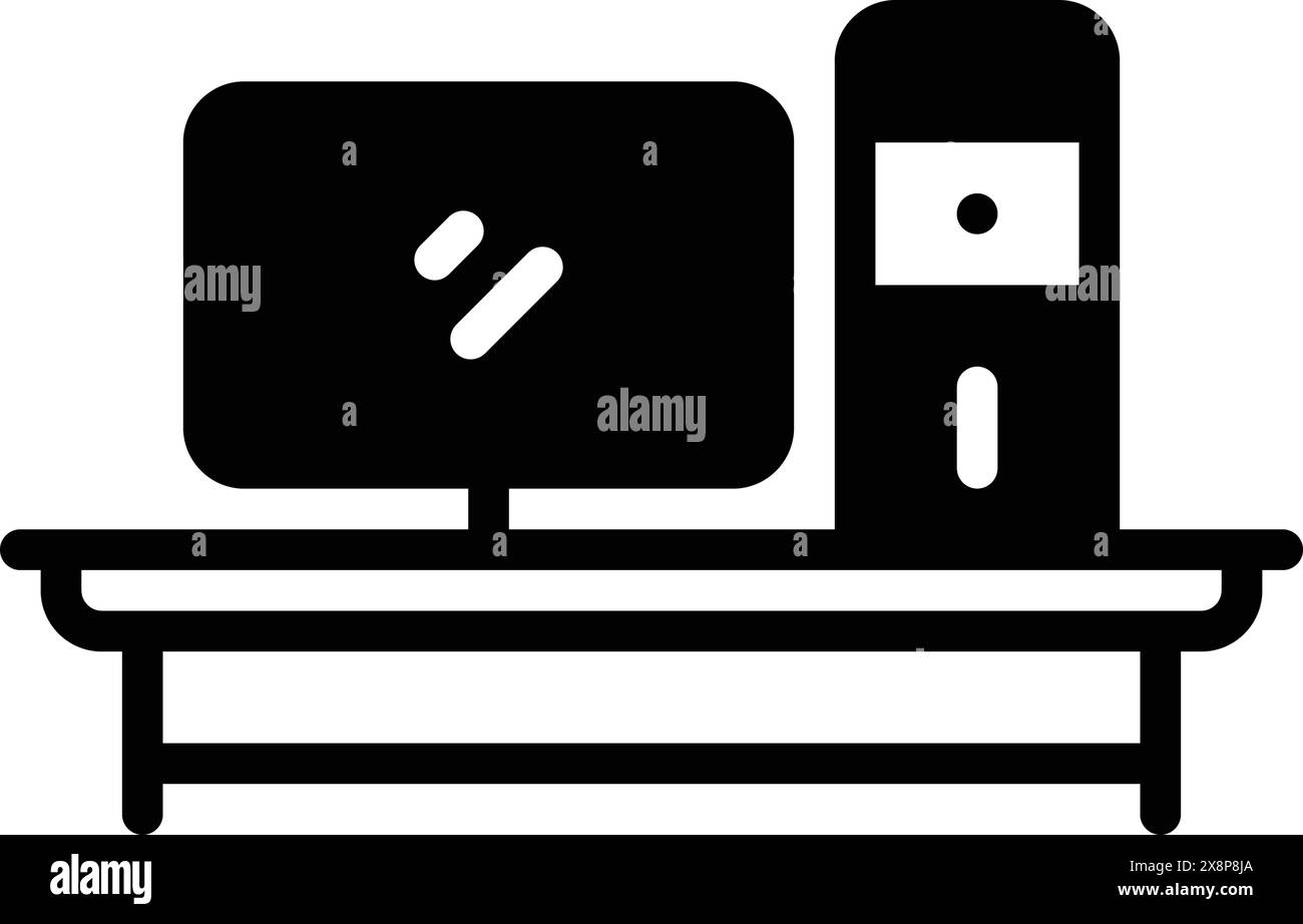 Icon for desktop, computer Stock Vector Image & Art - Alamy