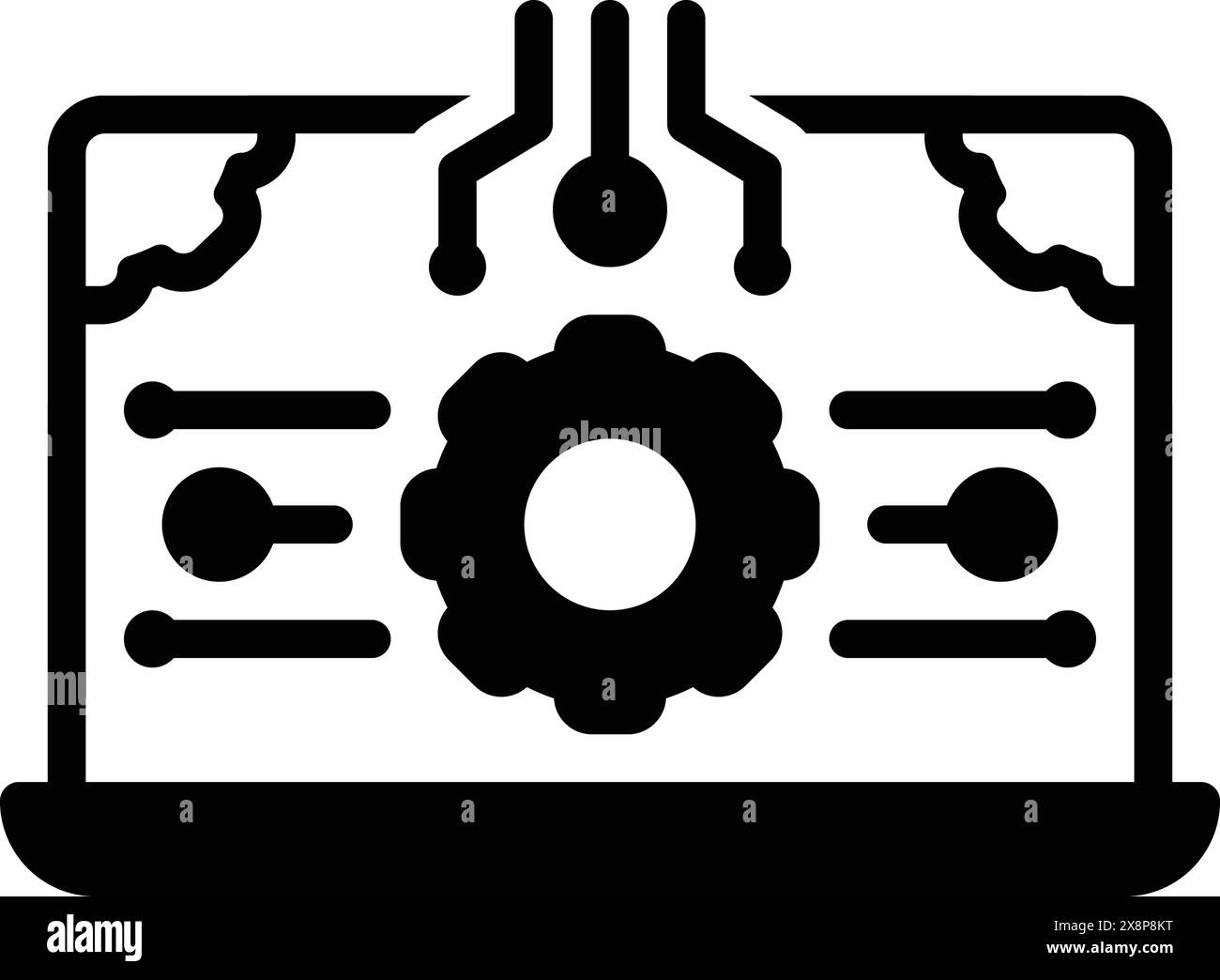 Software configuration Black and White Stock Photos & Images - Alamy