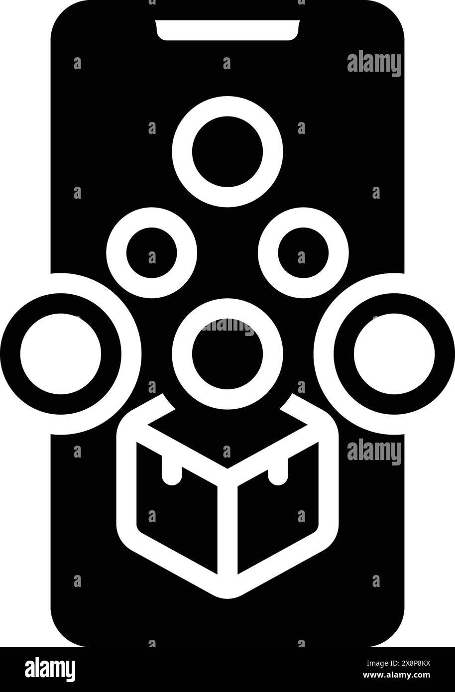 Social media subscribe icon Black and White Stock Photos & Images - Alamy