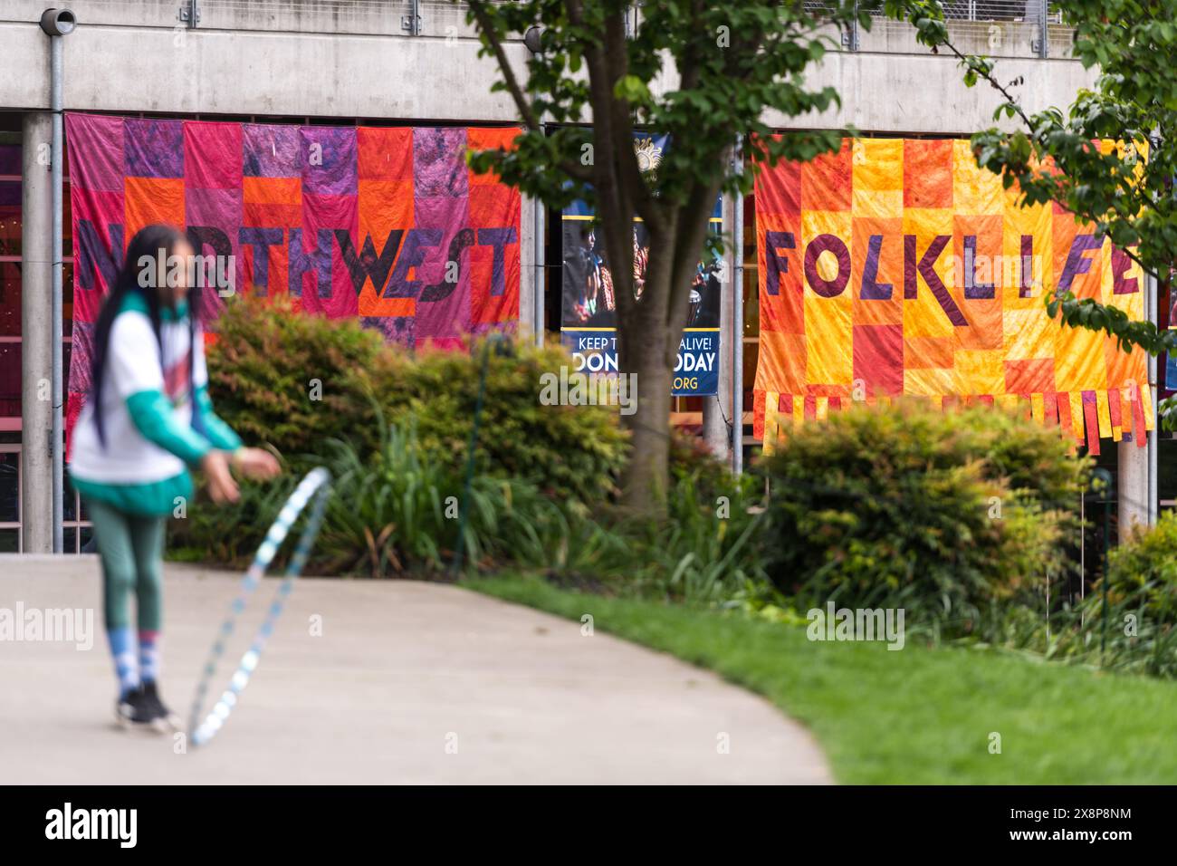 Seattle, USA. 26th May 2024. The 53rd Annual Folk Life Festival day ...