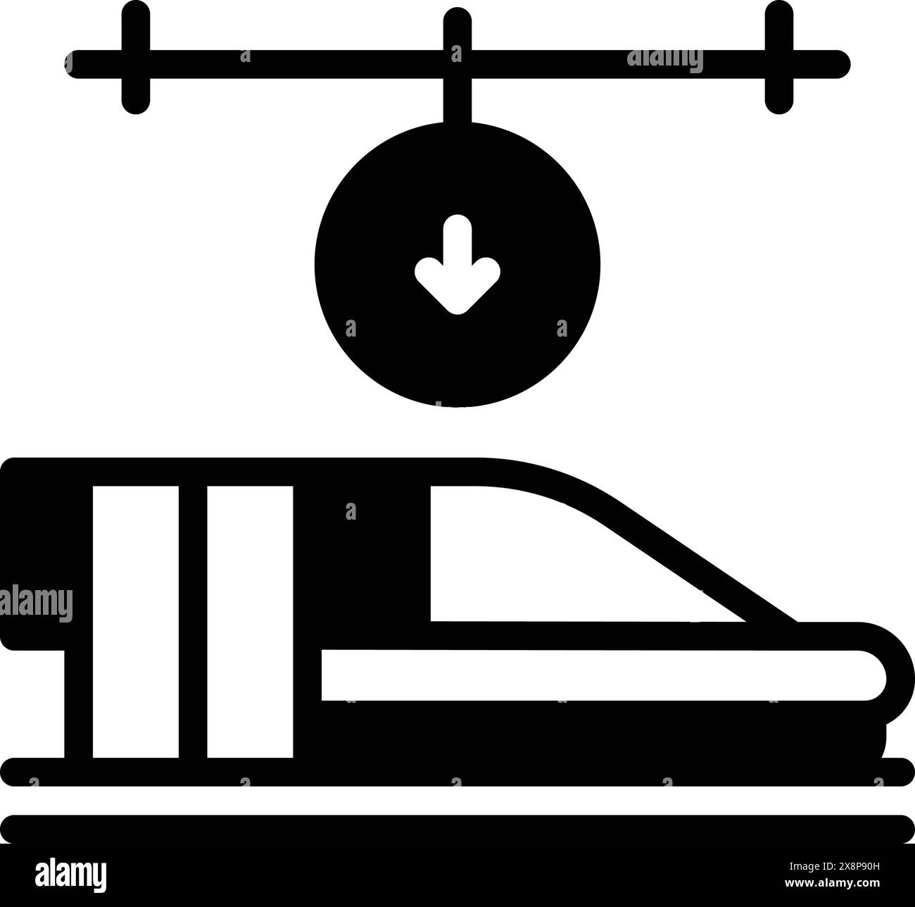 Icon for arrive, station Stock Vector Image & Art - Alamy