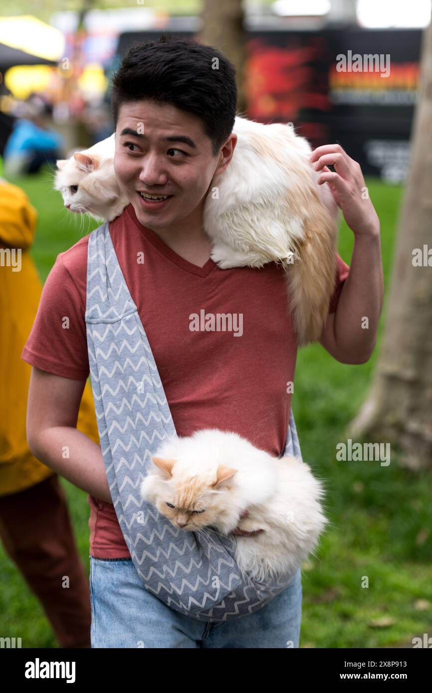 Seattle, USA. 26th May 2024. The 53rd Annual Folk Life Festival day ...