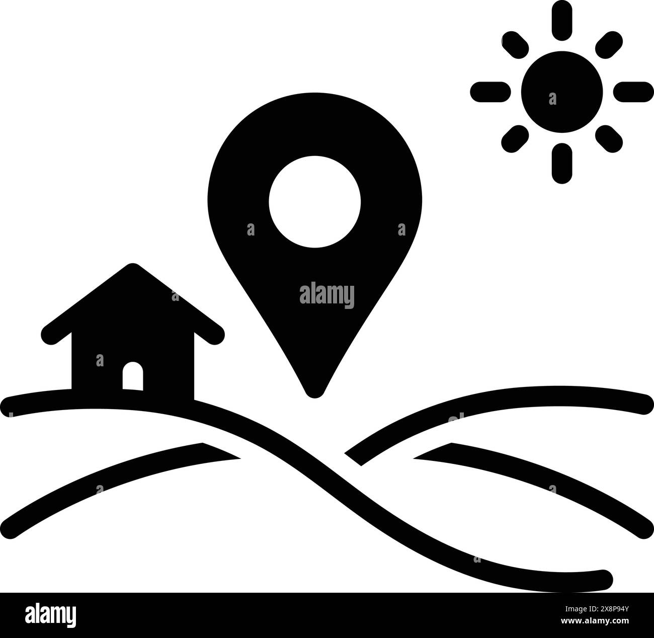 Plot of ground Stock Vector Images - Alamy