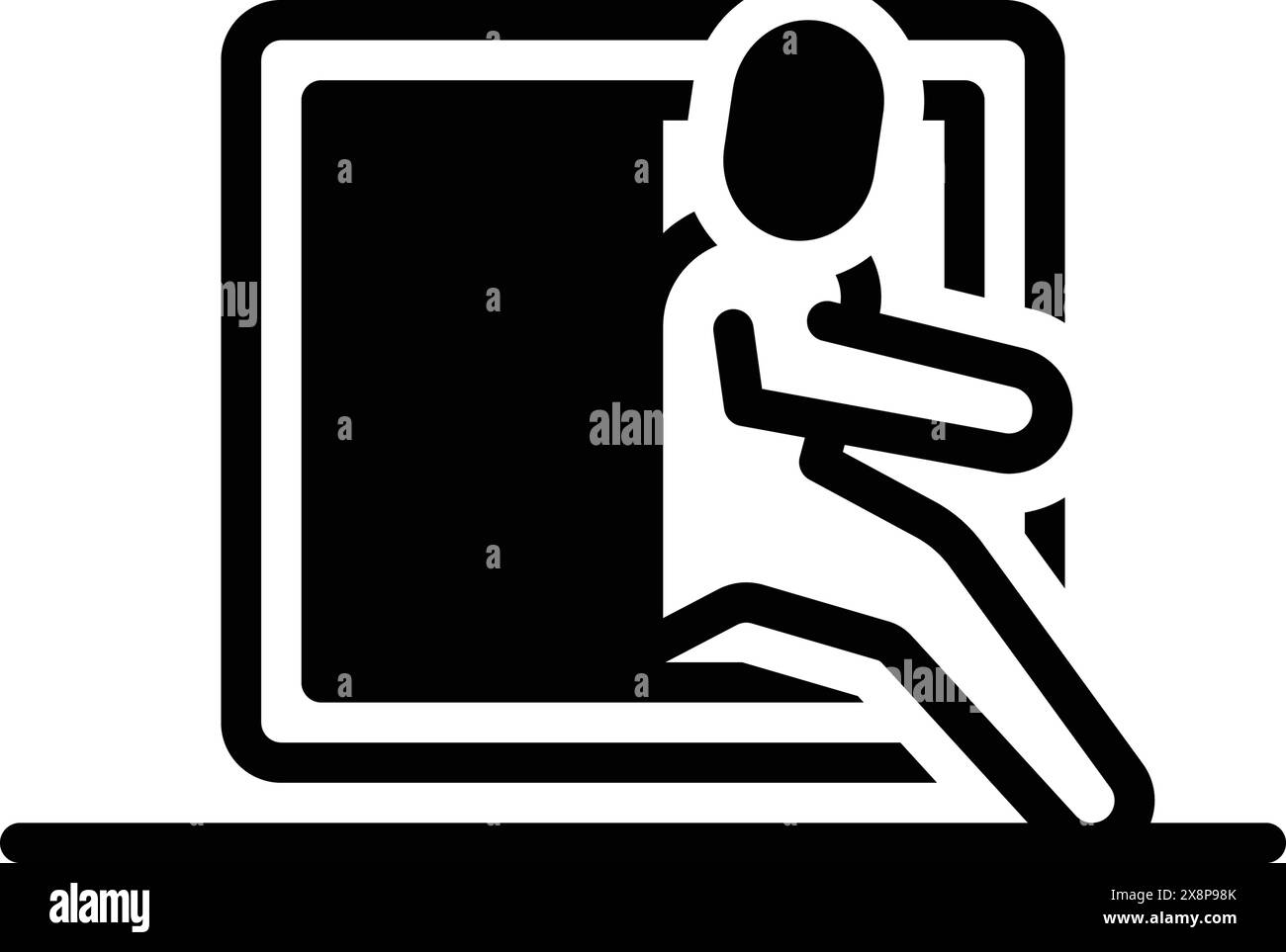 Icon for escape, thief Stock Vector Image & Art - Alamy