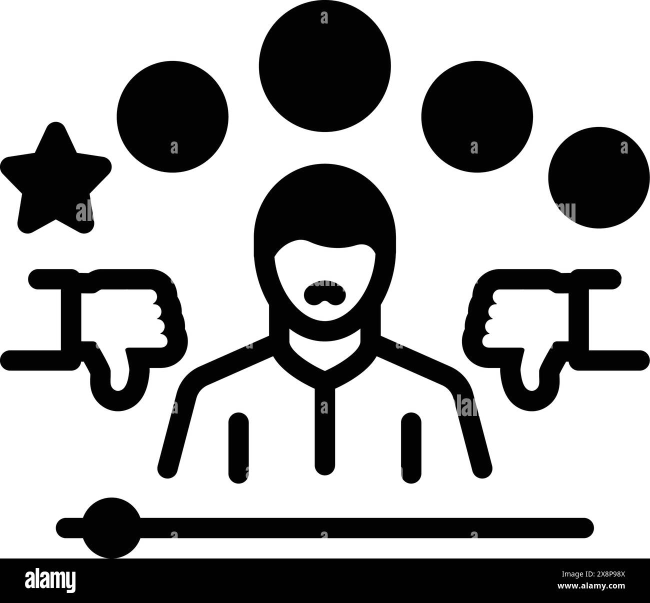 Unsatisfied vector vectors hi-res stock photography and images - Alamy